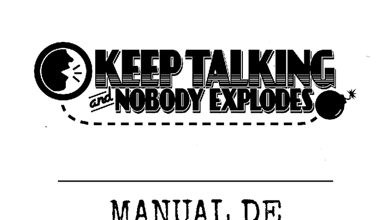 Guía de Desactivación de Bombas - Keep Talking and Nobody Explodes ...