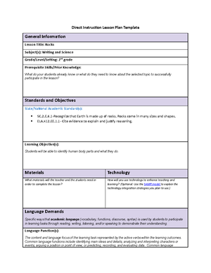 [Solved] what is an example of planned language supports - Introduction to Curriculum ...