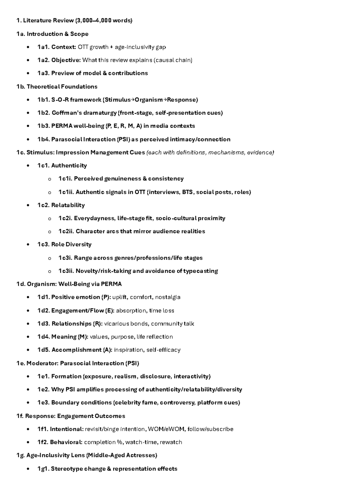 Literature Review on OTT Growth: Insights & Methodology (Course Code) - Studocu