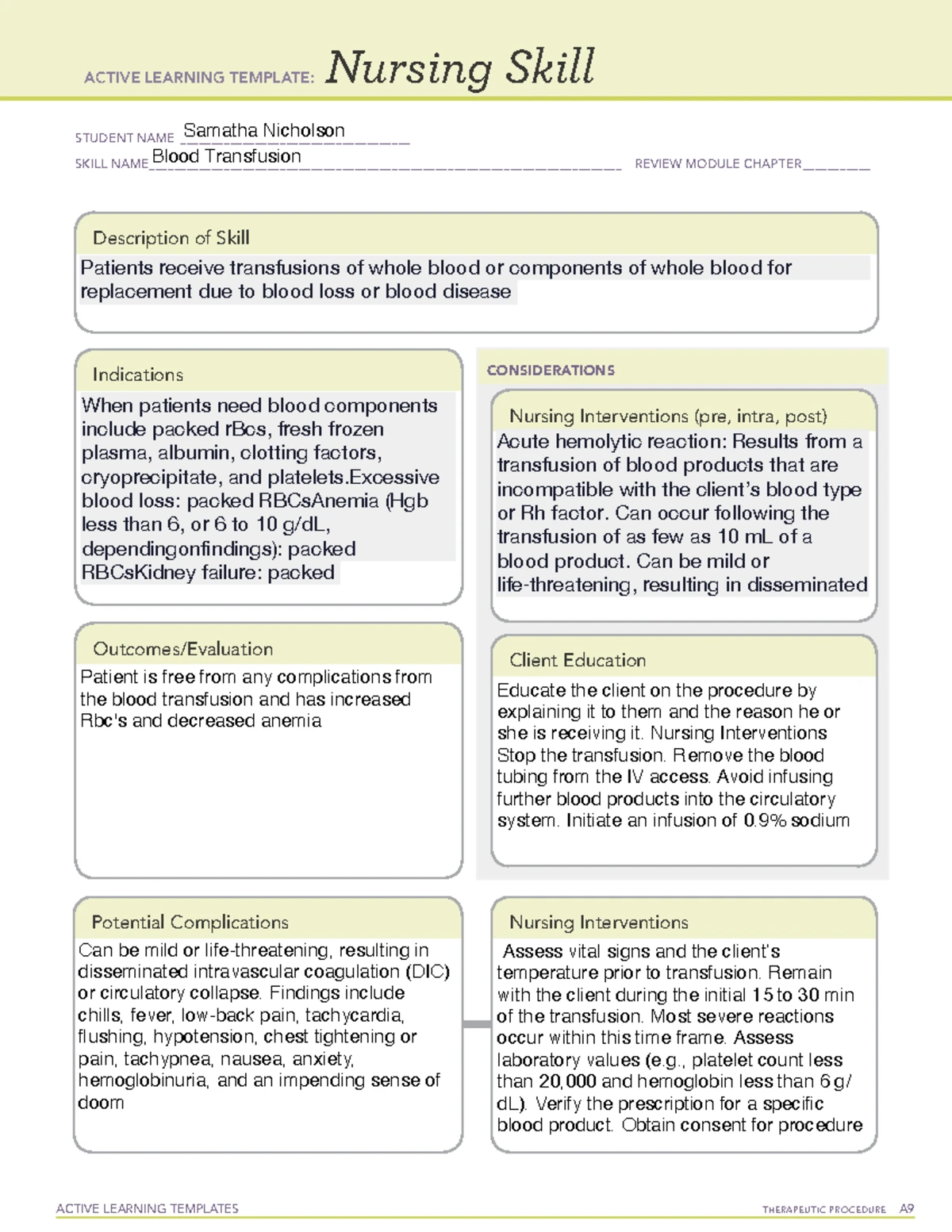 ATI Coping Mechanism - ATI Basic concept - ACTIVE LEARNING TEMPLATES ...