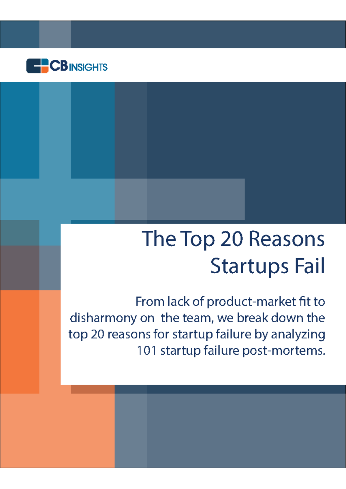 The 20 Key Reasons for Startup Failures: Insights and Analysis - Studocu