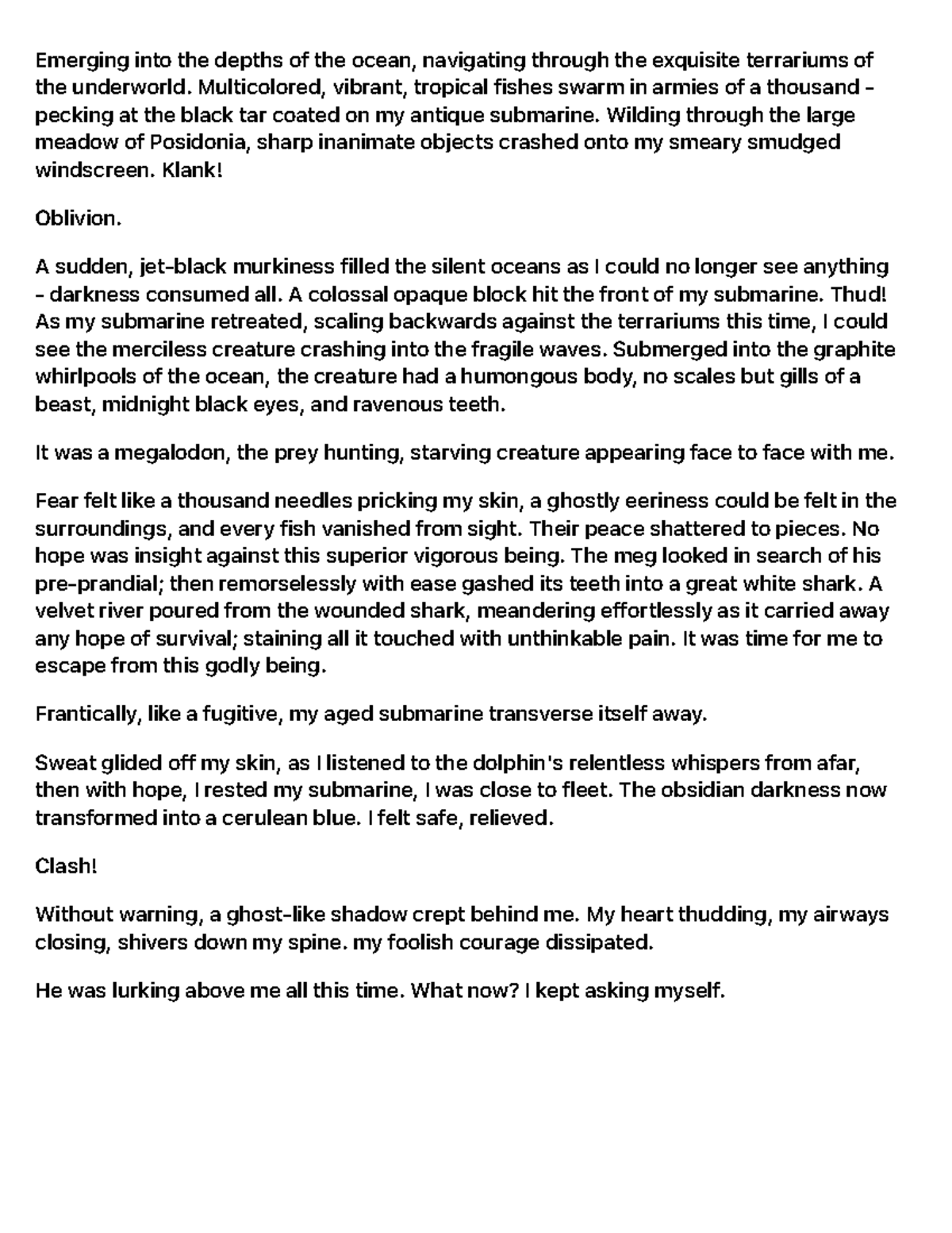 GCSE Descriptive Writing: English Language Paper 2 Exploration of the ...