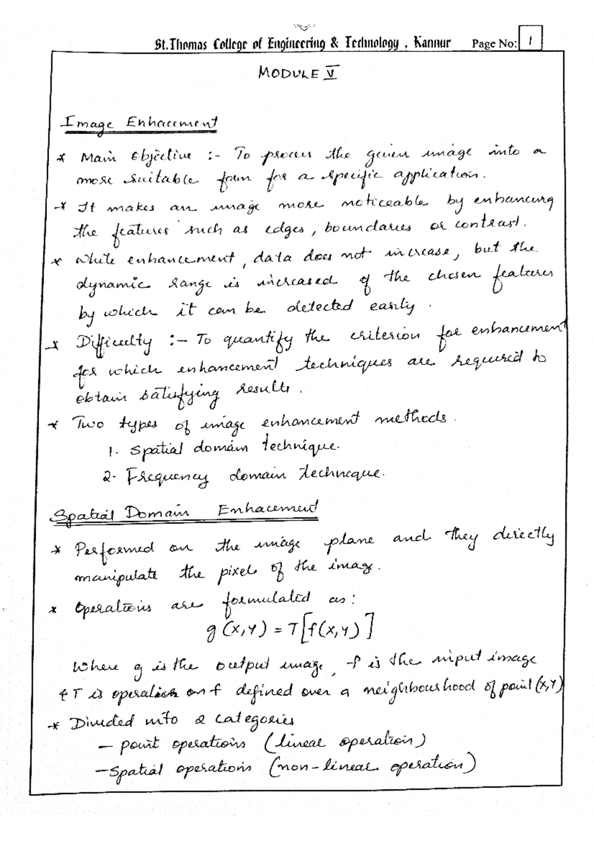 CST 304 Final Exam Question Bank: Computer Graphics & Image Processing ...
