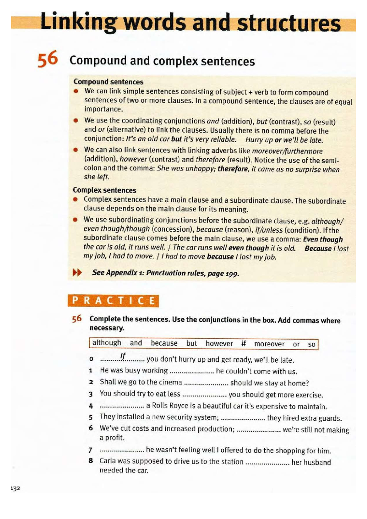 Linking Words and Structures: Conjunctions and Sentence Types 56 - Studocu