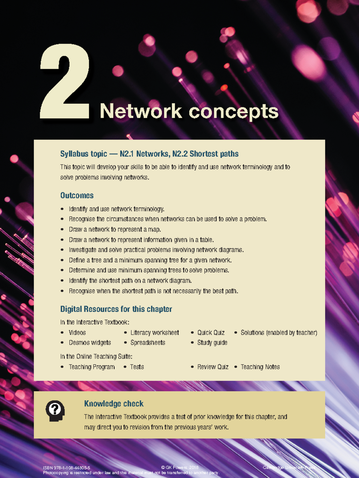 Chapter 02: Understanding Network Concepts (N2.1, N2.2) - Studocu