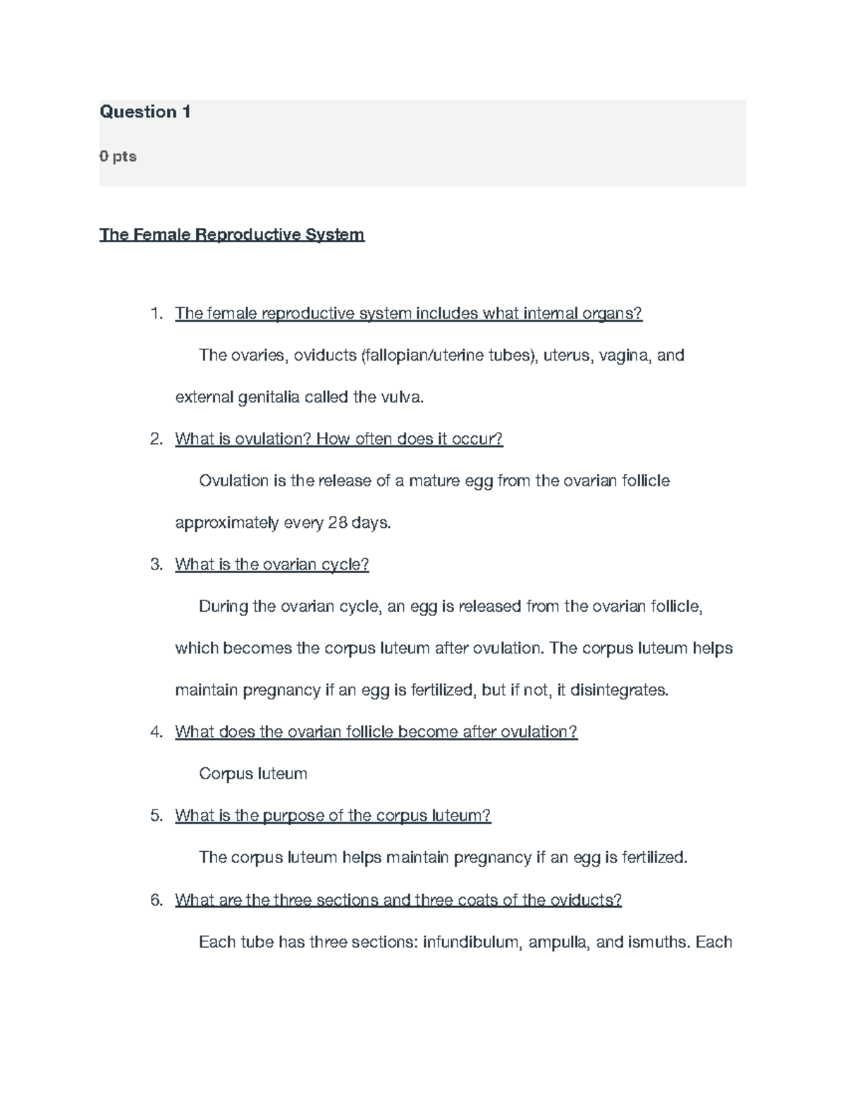 BIOD 152 Module 6 Problem Set: The Reproductive Systems Explained - Studocu