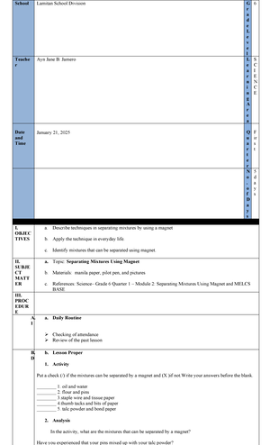 Speech Choir Rubrics - GROUP:_______________________________ SUBJECT