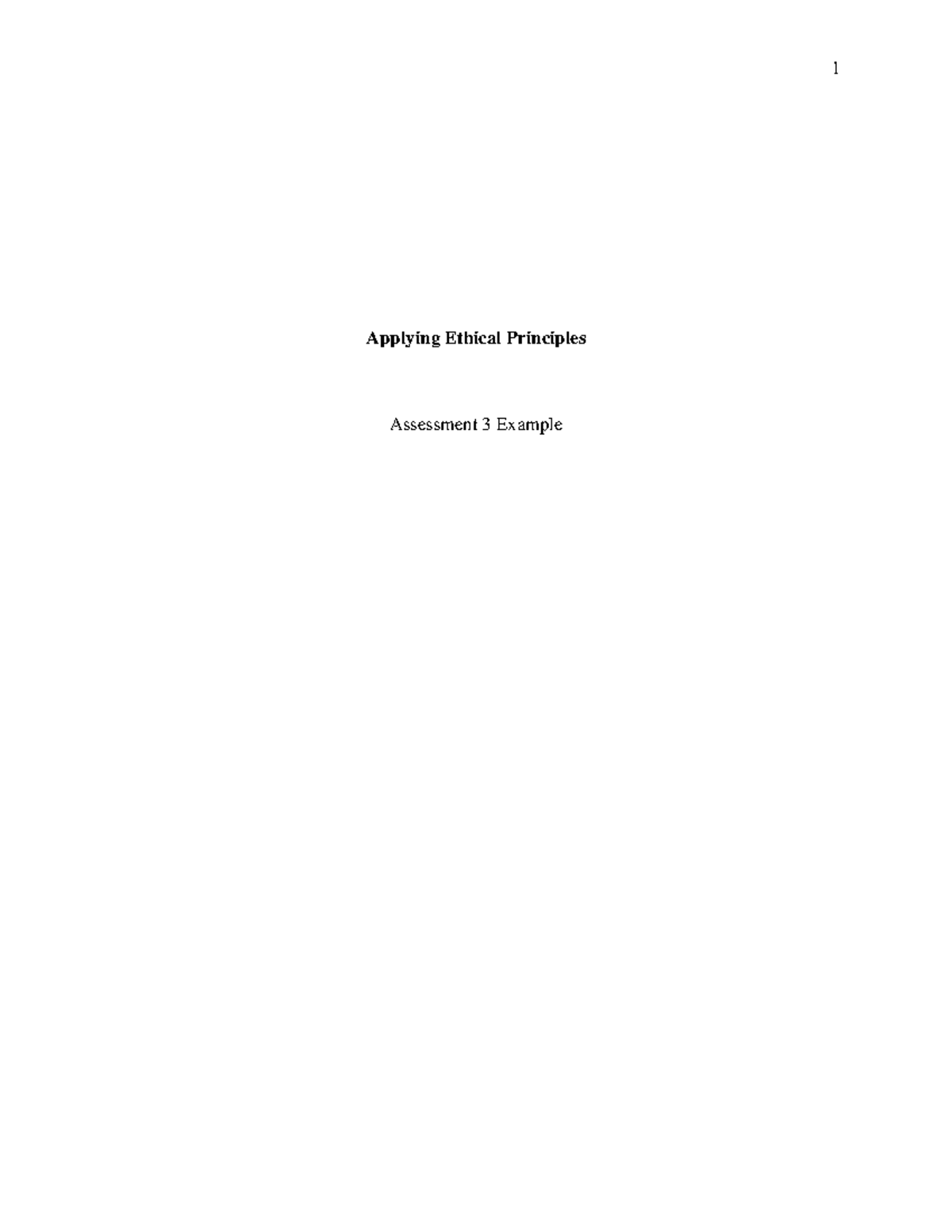 Applying Ethical Principles to Healthcare Dilemmas: A Case Study ...