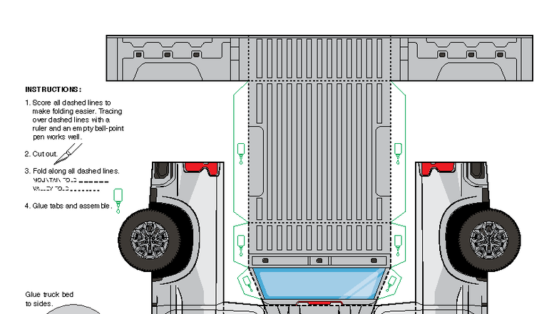 CNR 2020 Silverado Build Instructions: Papercraft Assembly Guide - Studocu
