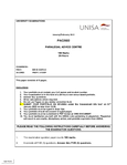 PAR1501 Practice materials - Unisa - Studocu