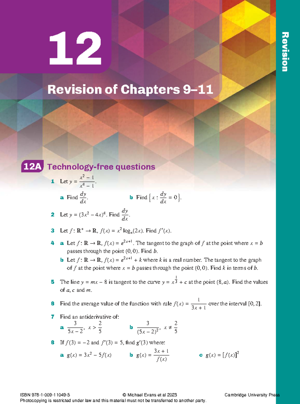 Methods 34 2ed Ch12 - Textbook Questions Revision - Studocu