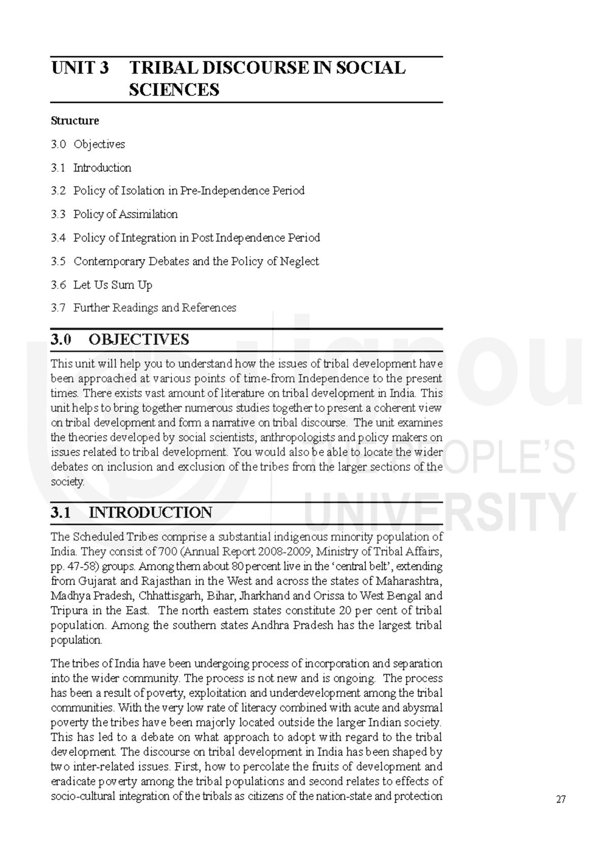 Tribal Development Policies in India: From Isolation to Integration ...