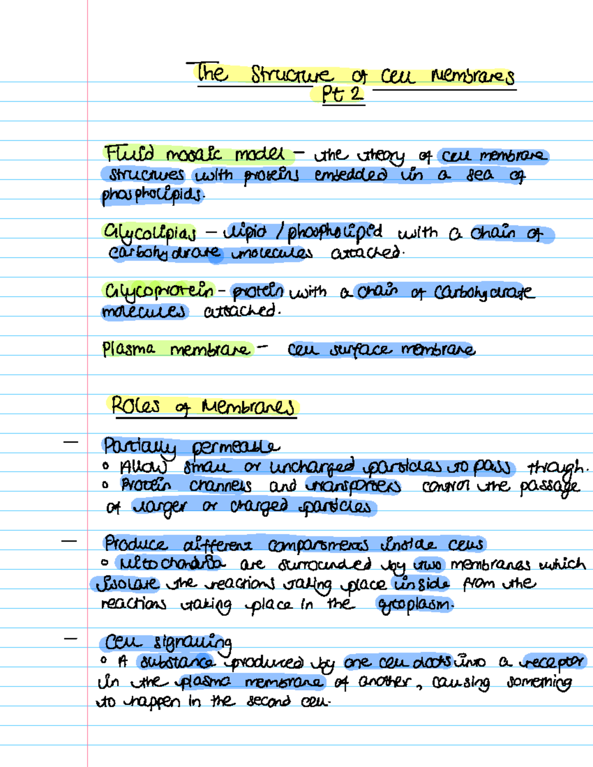 The Structure of Cell Membranes Pt 2: Fluid Mosaic Model Explained ...