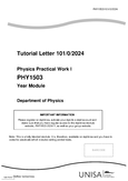 MAT1503 - Unisa - Linear Algebra - Studocu