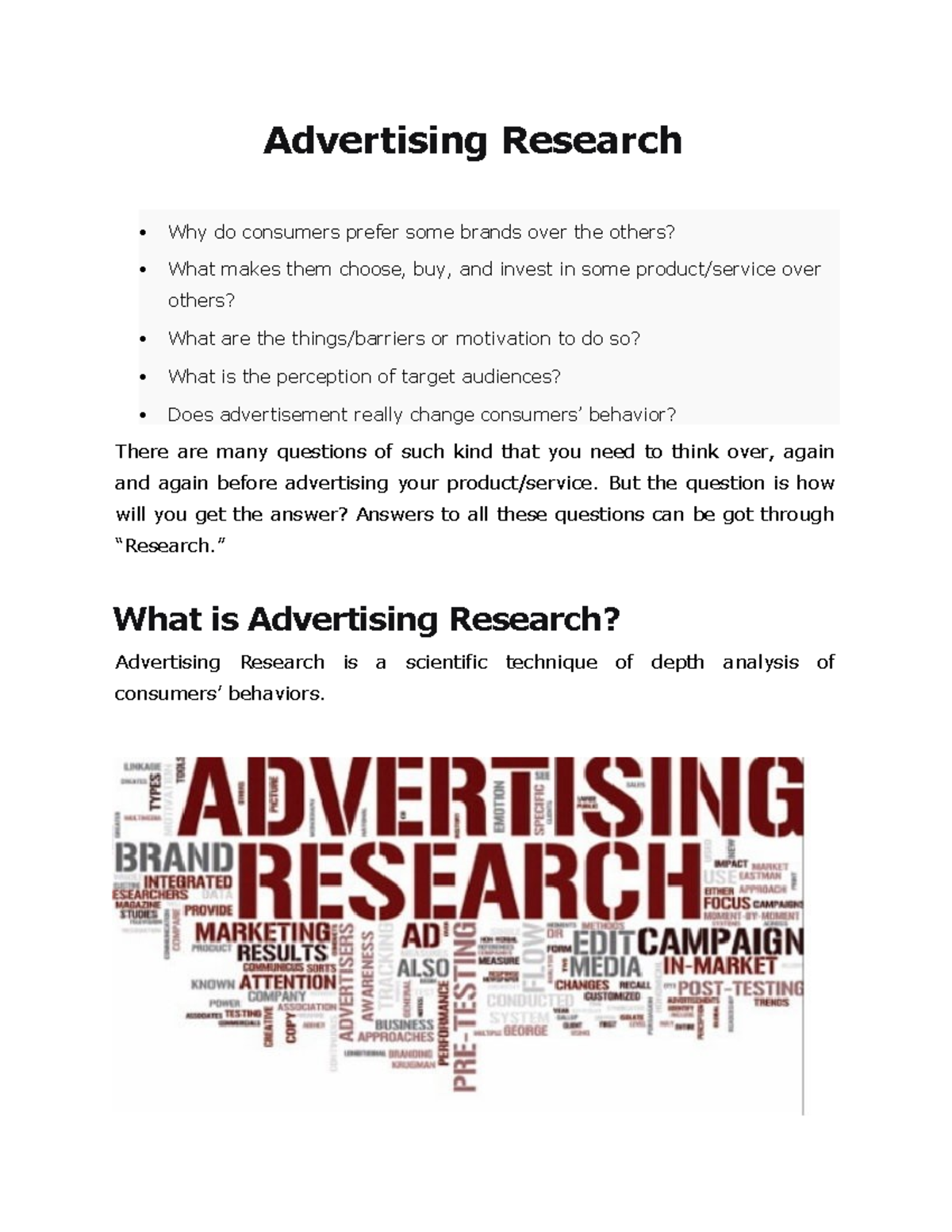 Advertising Research & Copywriting Essentials: Understanding Consumer ...