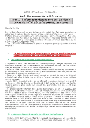 Theme 3 - Axe 2 - Cours Eleve - HGGSP THEME 3 - HISTOIRE ET MÉMOIRES AXE 2 - HISTOIRE, MEMOIRE ...