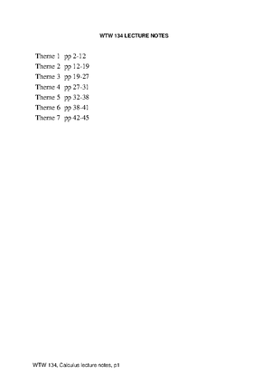 [Solved] Simple answer - Mathematics (WTW 134) - Studocu