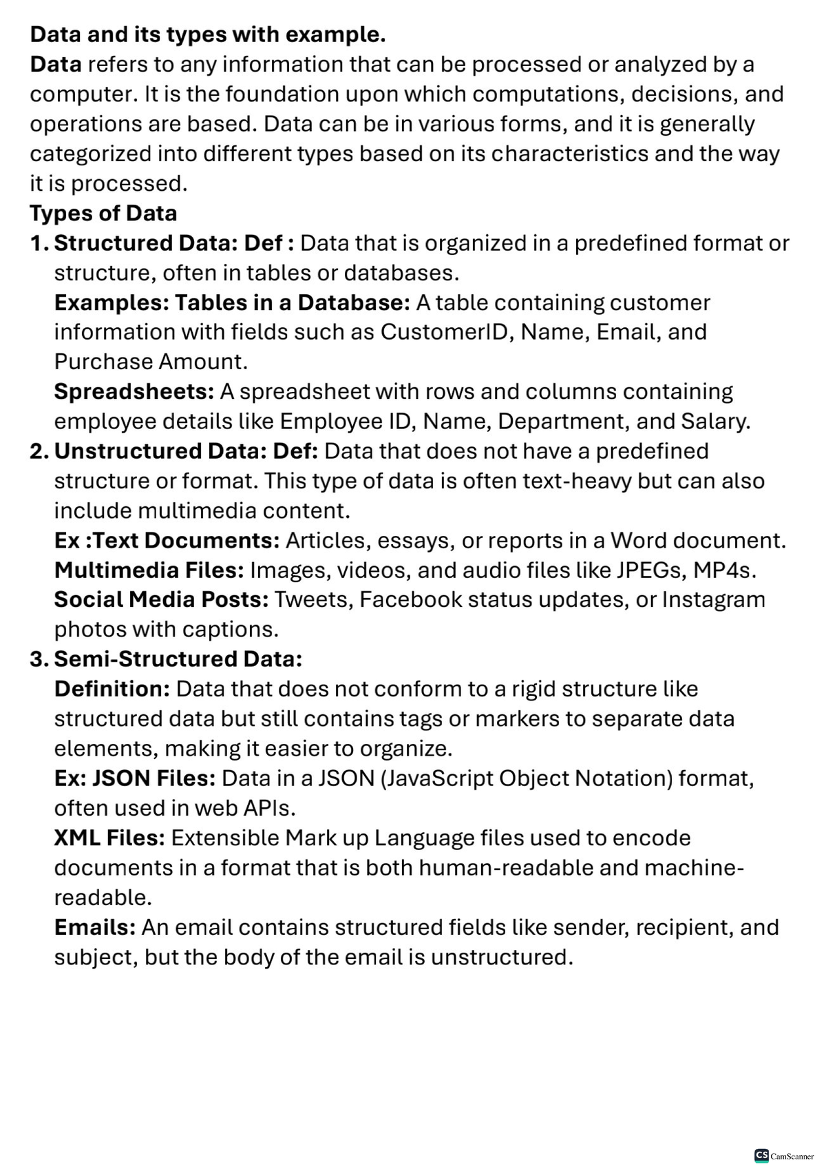 Data Types and Sampling Methods in Applied Economics (044725) - Studocu