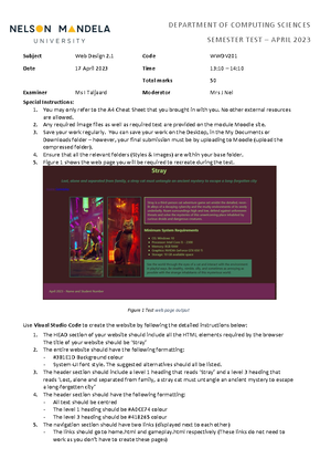 Tutorial 9 2021 TEST 2 Solution - RNCV111/RP101/RSS101/RF1X0 – TEST 2 ...