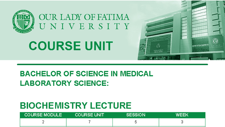 BSC MLS 202: Biochemistry Lecture - Nucleic Acids Overview - Studocu