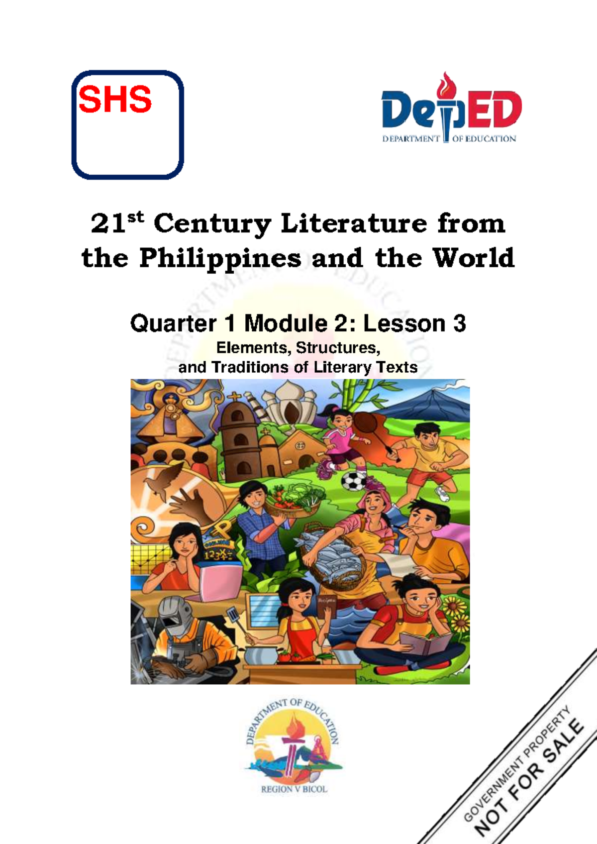 21st Century Lit Q1 Module 2: Elements & Reader-Response Theory - Studocu