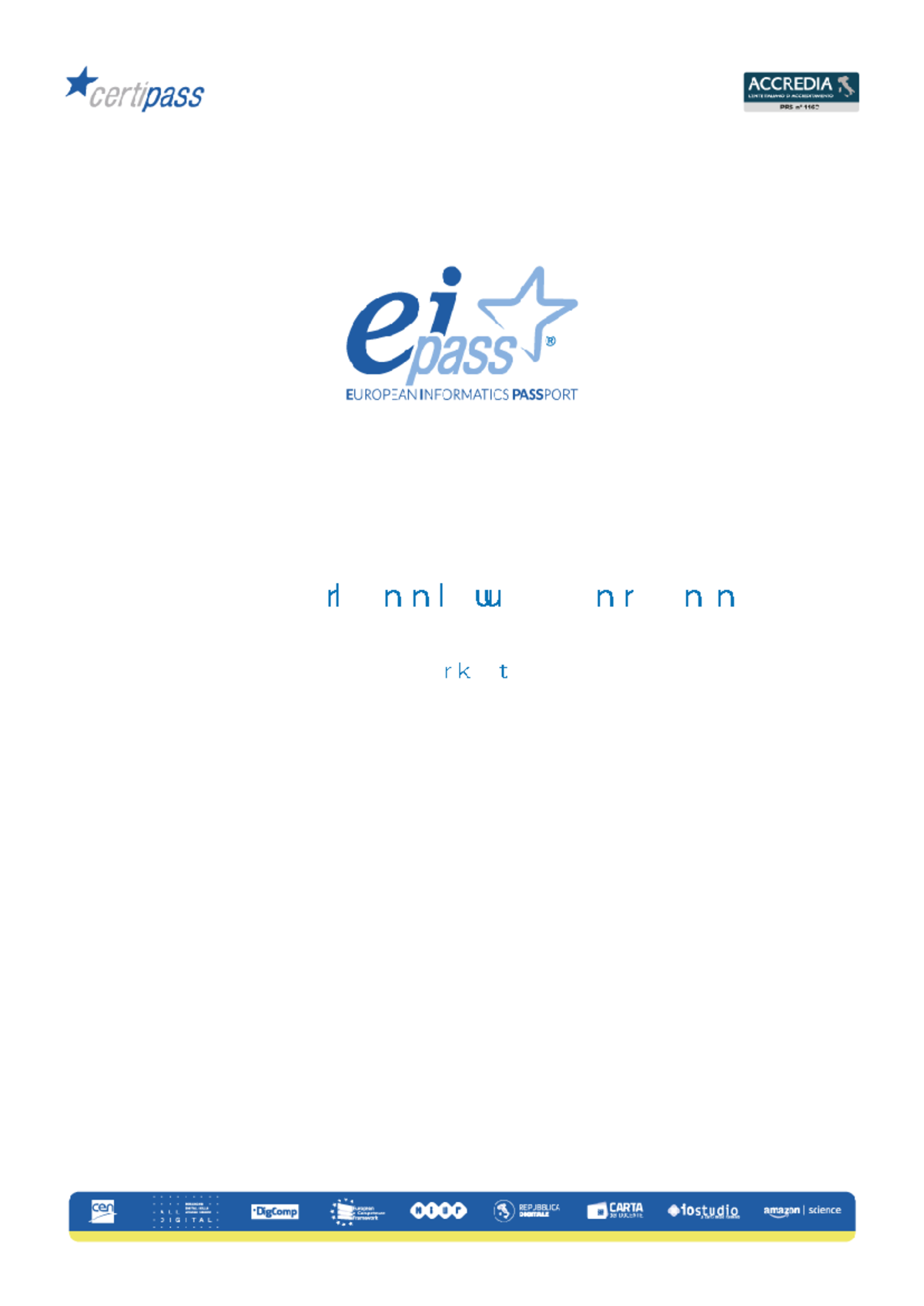 Comunicare collaborare in Rete - Comunicare e collaborare in Rete Ei-book EIPASS 7 Moduli User ...