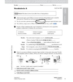 [Solved] Vocabulary Table and Grammar Guide Update the vocabulary table ...