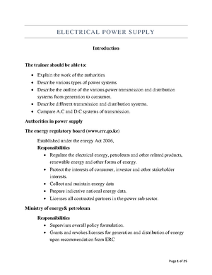 Electrical Installation Notes - PREPARED BY Mr. BRIAN NZIVO ELECTRICAL ...