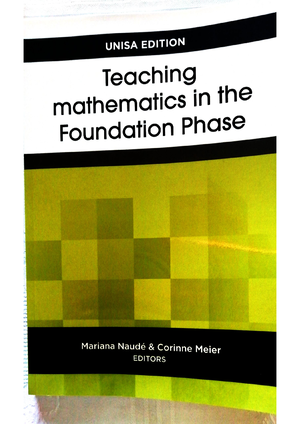 [Solved] 9 is to 3 - Foundation phase mathematics teaching (FMT3701 ...
