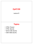 CPRE 430 - Iowa State - Network Protocols and Security - Studocu