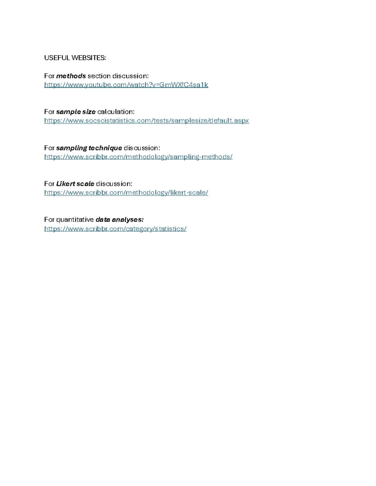 Additional Discussion for Research Defense: Grade 12 Students ...