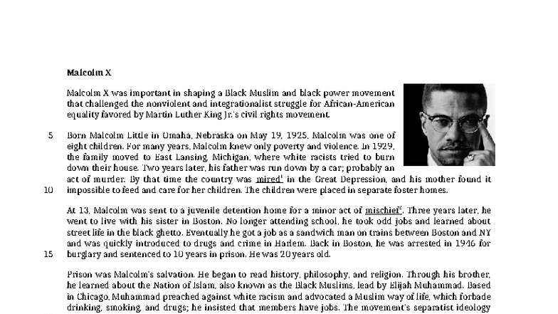 25.3.Malcolm X: Life, Transformation, and Legacy in the Black Power ...