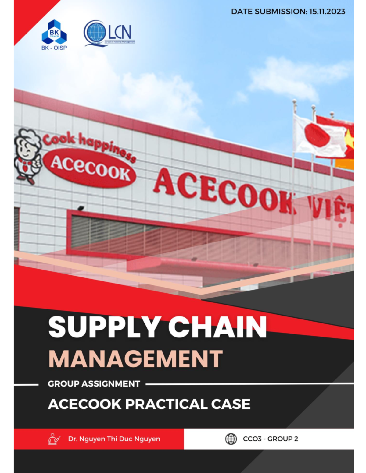CC03 - Group 2 - Comprehensive Acecook Supply Chain Analysis Report ...