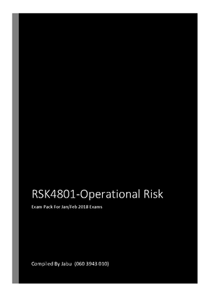 Solved Define Operational Risk And Compile A Draft Design For The