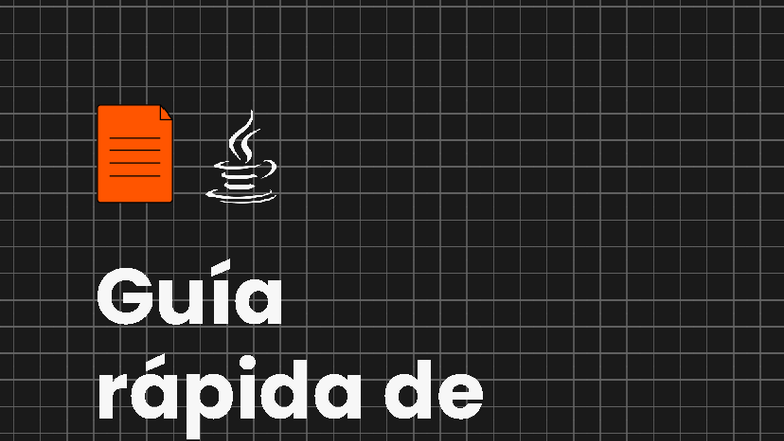 Guía Rápida de Fundamentos en Java: Más de 200 Términos y Sintaxis ...