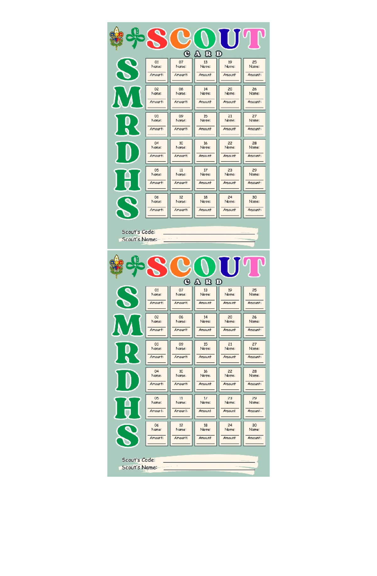 SCOUT CARD GSP: Join Scouting Experience and Details - Studocu