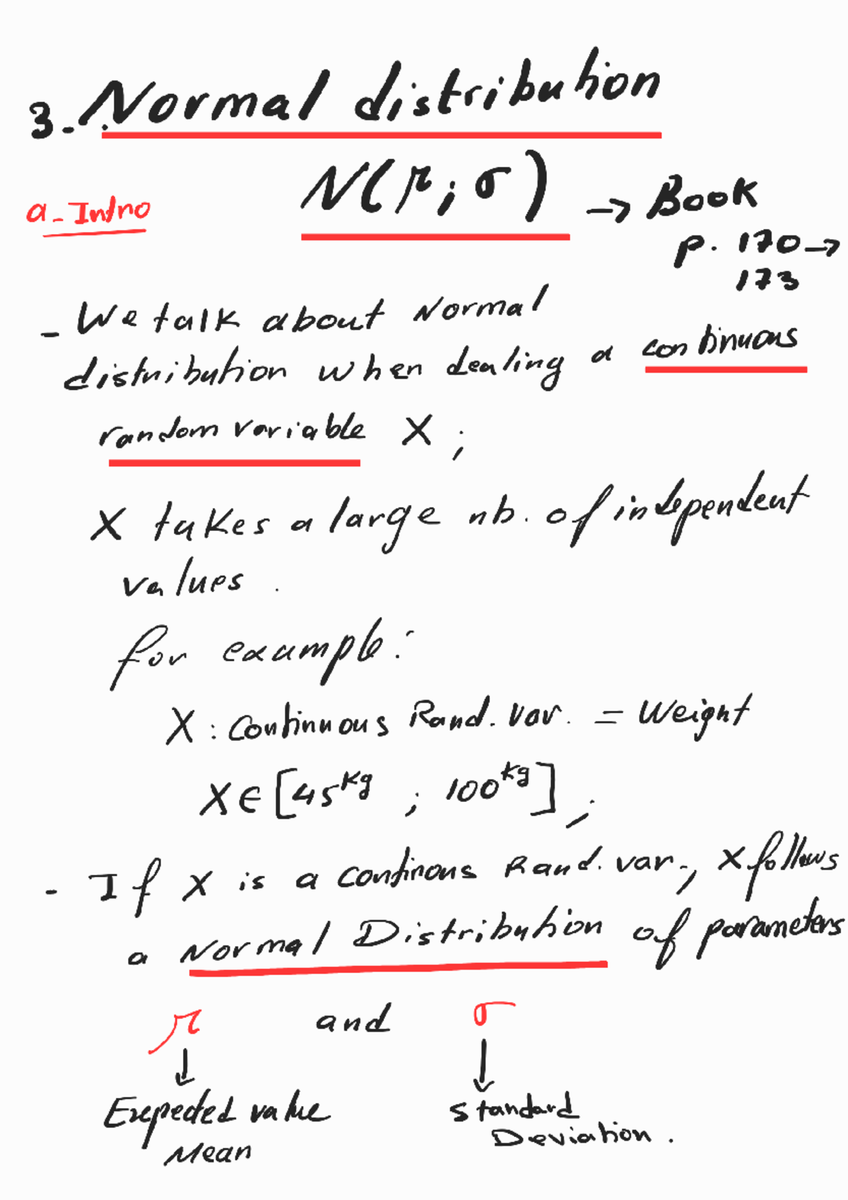 Normal Distribution Overview: Continuous Random Variables (251211 ...