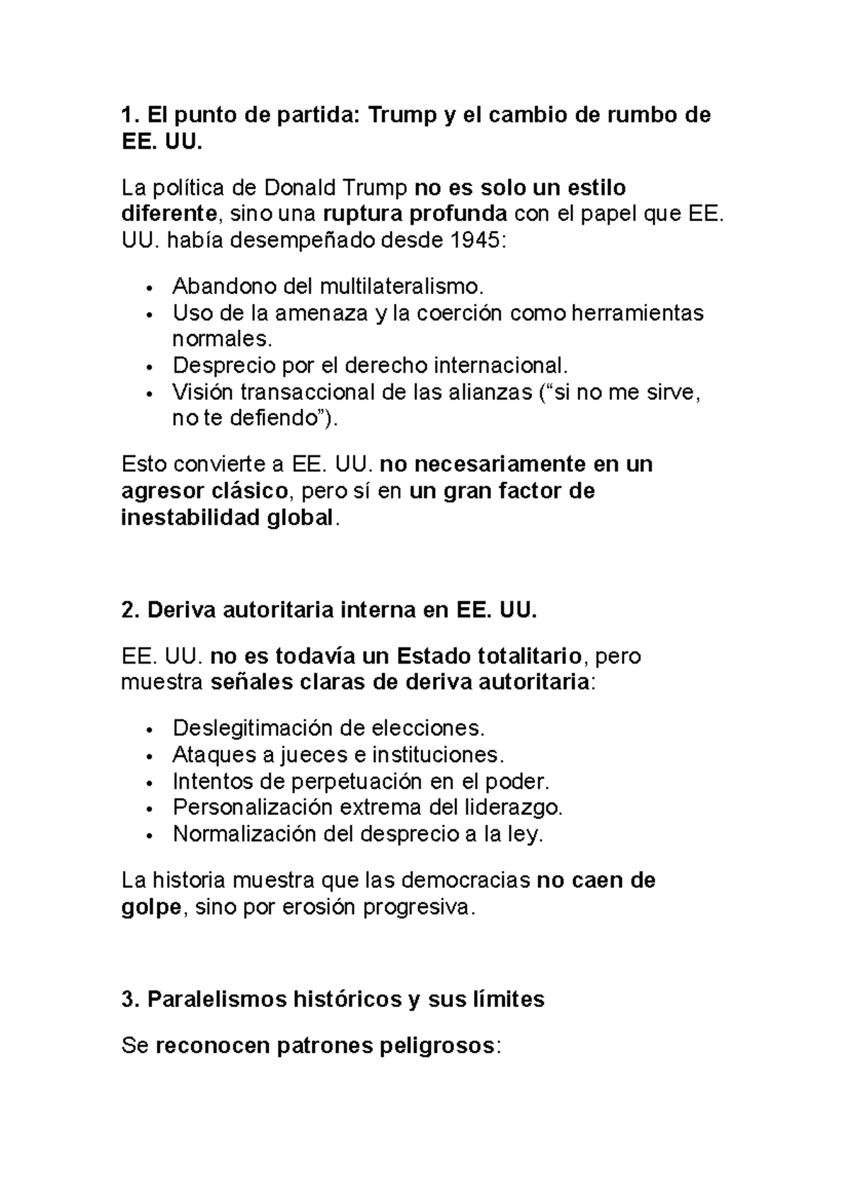 Resumen de la Conversación sobre Política Actual con Chat GPT - Studocu