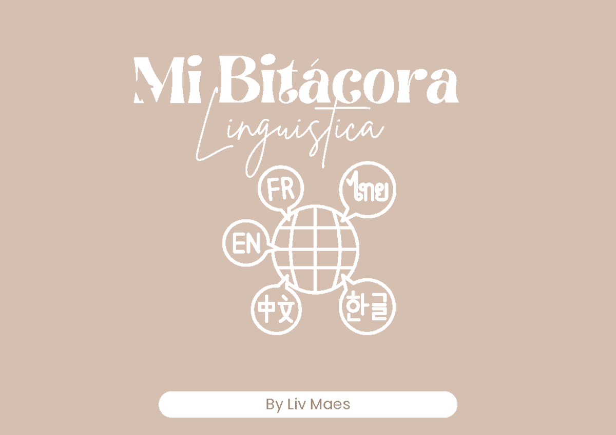 Mi Bitácora Linguistica BI LIV MAES - Mi Bitácora Linguistica By Liv ...
