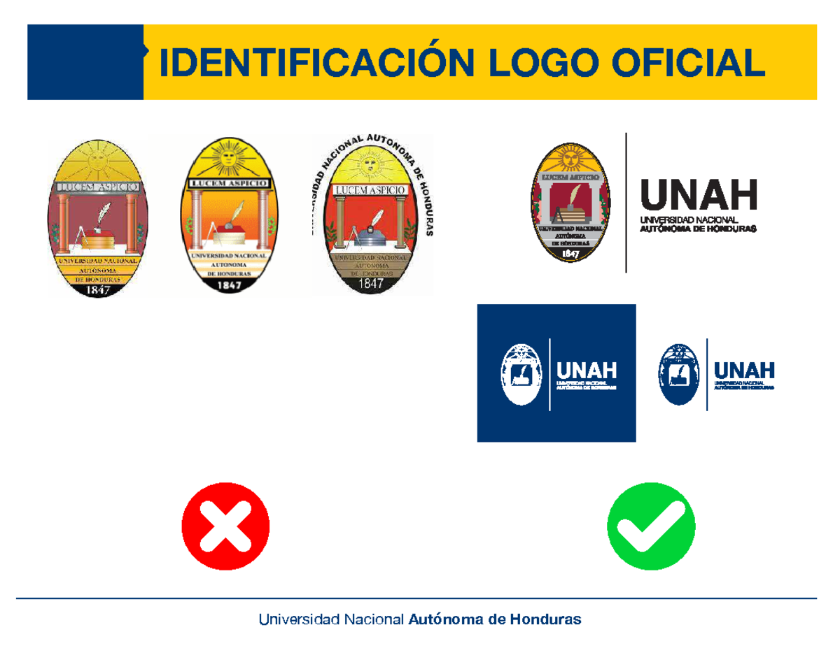 IdentificacióN LOGO Oficial UNAH - Inglês I: Recursos Básicos ...