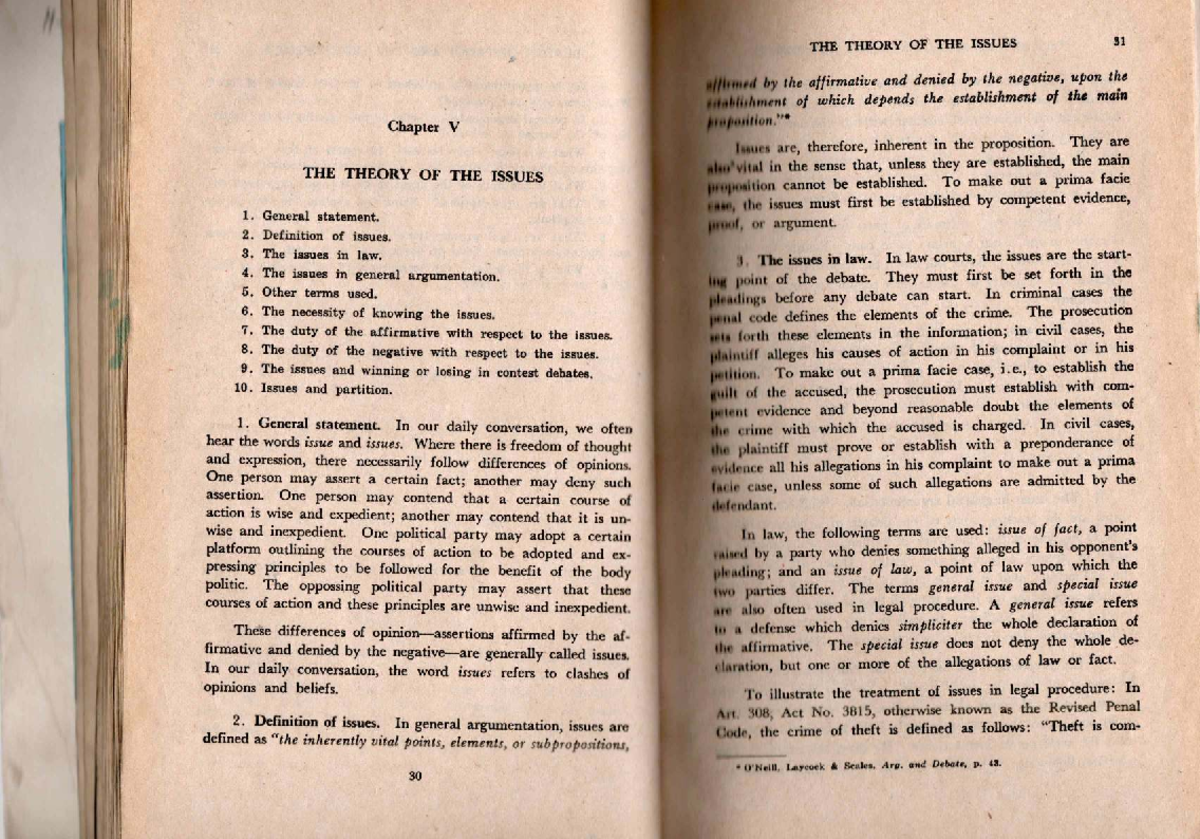 Midterm Study Guide for Course XYZ: The Theory of Issues - Studocu