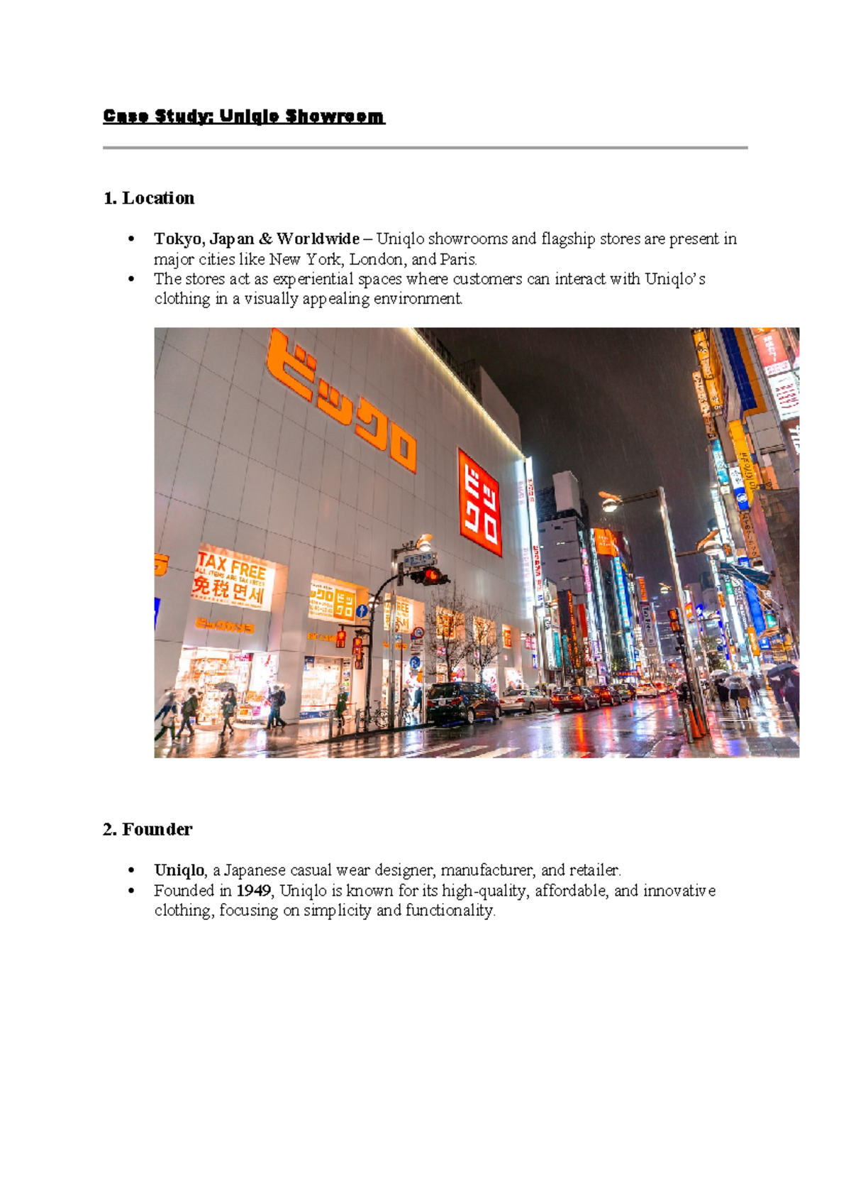 Uniqlo Showroom Case Study: Design, Materials, and Experience Insights ...