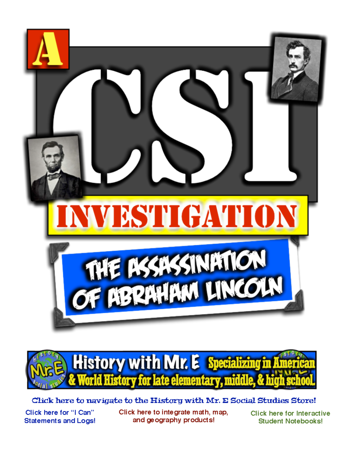 Lincoln CSI - N/A - Click here to navigate to the History with Mr. E ...