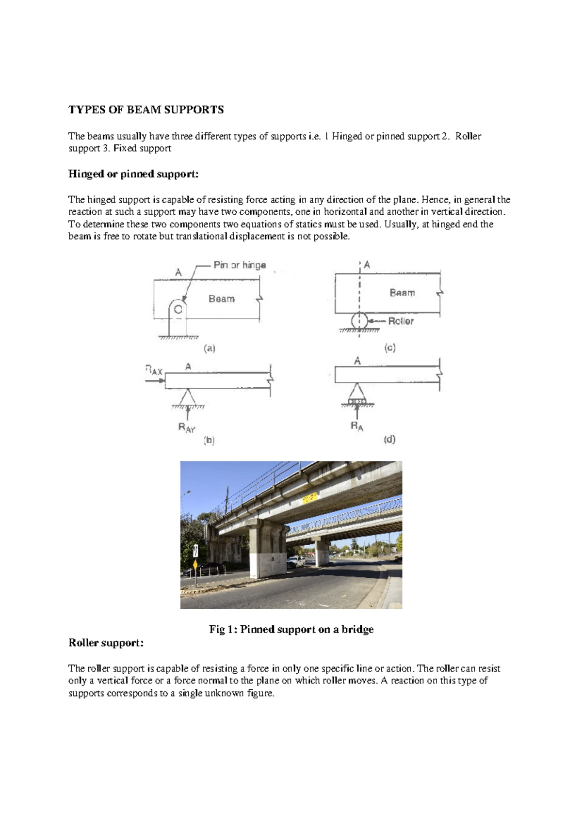 Surfacebeds Notes - FACULTY OF ENGINEERING DEPARTMENT OF CONSTRUCTION ...