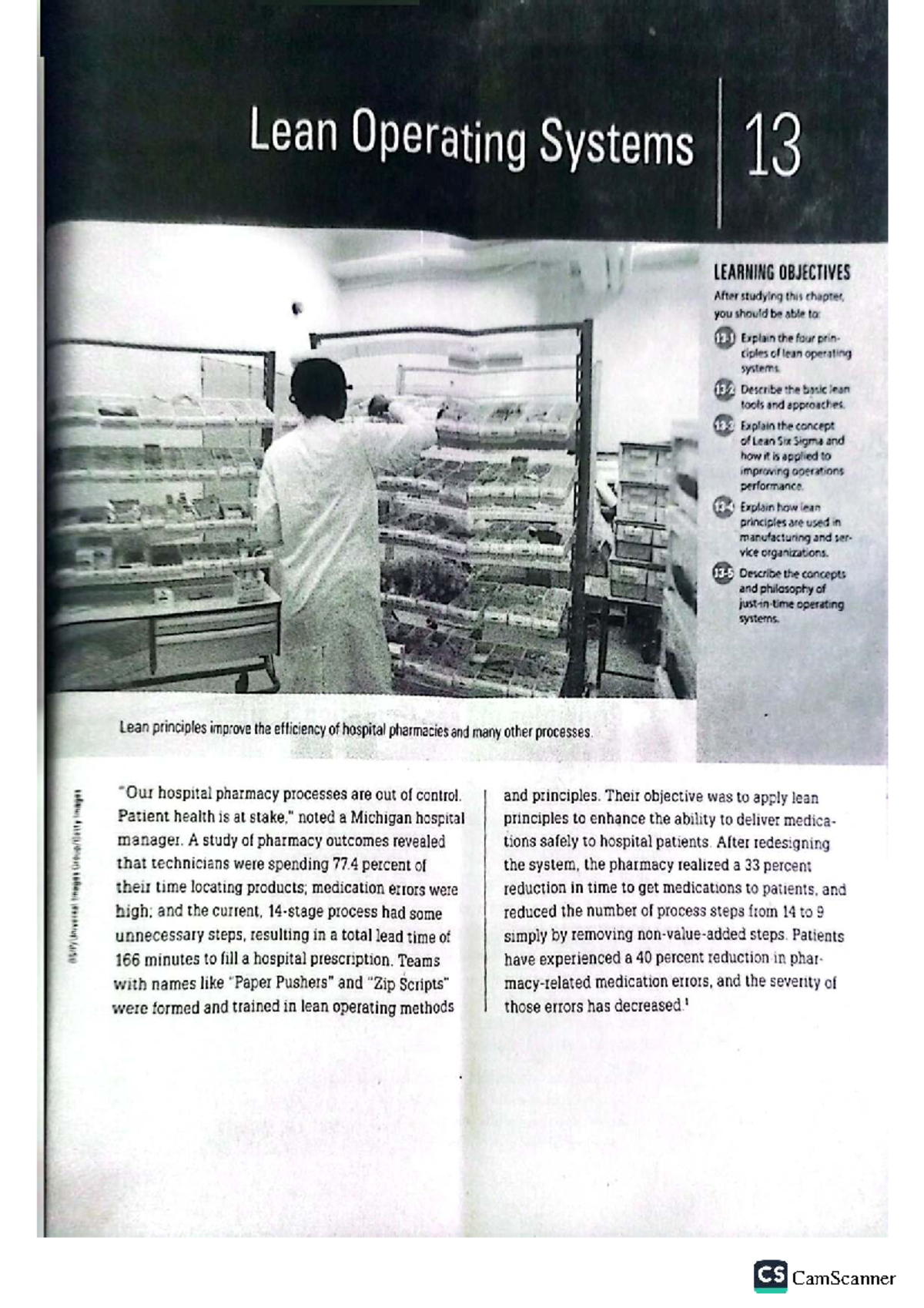 CS 274: Chapter 13 - Lean Operating Systems and Principles - Studocu