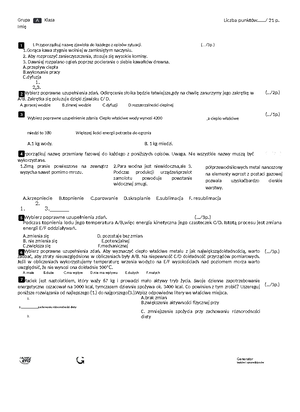 Together kl5 U3 Unit Test Standard B - Together dla 5 klasy Tests ...