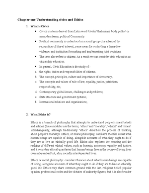 Civic Chap 4 Note - Moral and Civics Chapter 4 More Quick Notes ...