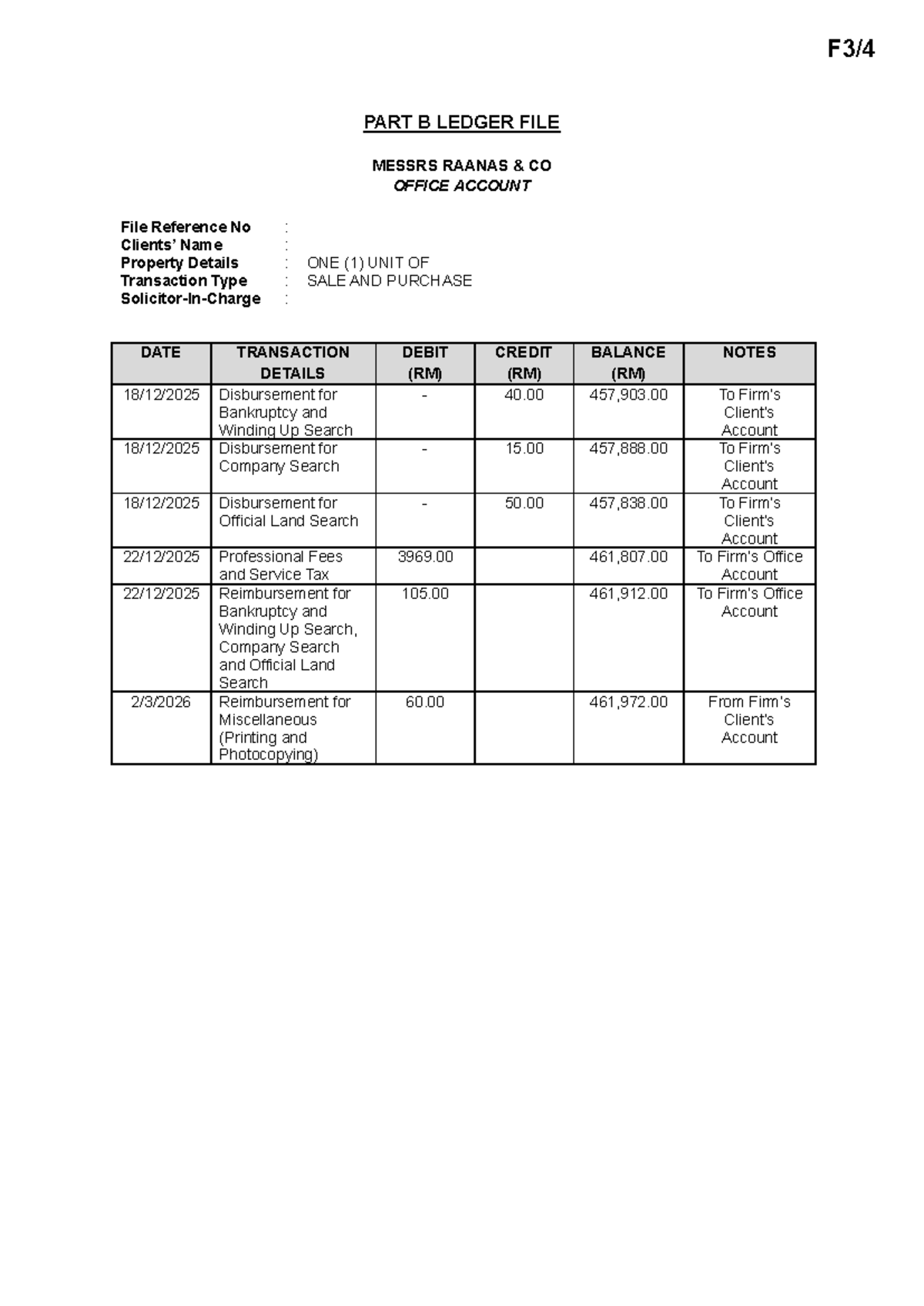 Final Ledger for Messrs Raanas Co. Office Account - Studocu