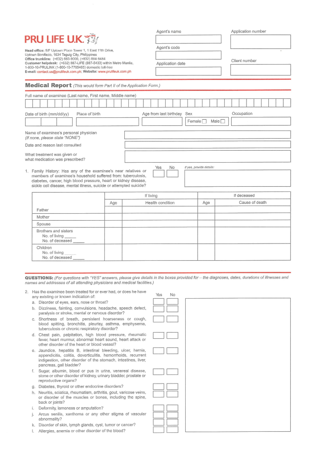 PRU-LIFE FME Form Submission Guidelines and Best Practices - Studocu