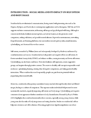 Robson Self Concept Questionnaire and norms - Robson SCQ Name - Studocu